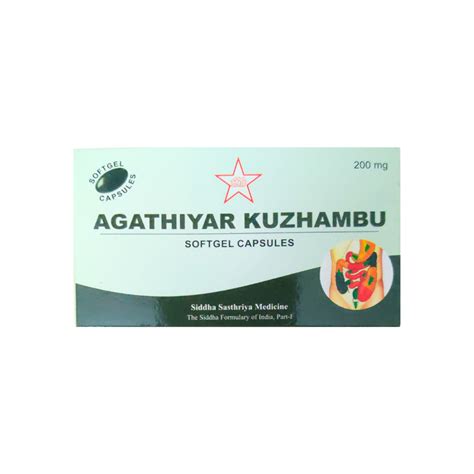 Buy Agathiyar Kuzhambu Capsules 2 Capsules Online Ayush Care