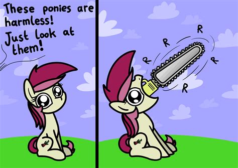 She Protecc She Attak But Mostly She Has Chainsaw In Stomakch