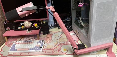 Fifine Am8 Low Boom Arm Fifine Pink Audio Mixer Audio
