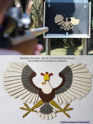 Schützenvogel Schützenadler Vogelschießen Zielscheibe Luftgewehr