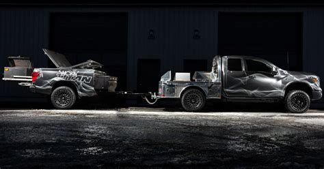 This Bbq Ready Nissan Pickup Has A Built In Kitchen And Hauls A Meat