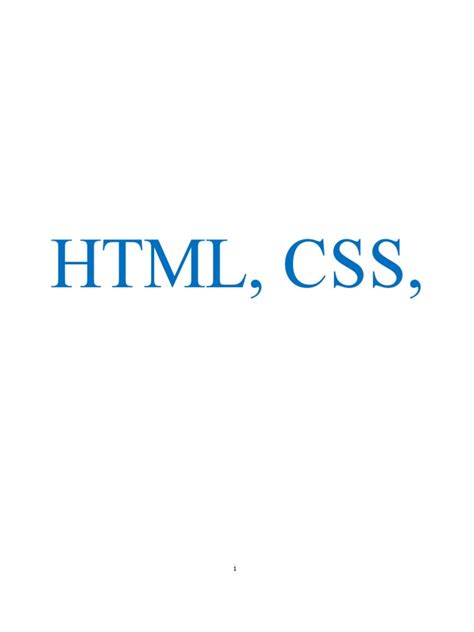 Build Simple Websites Using Commercial Programs Pdf Hyperlink
