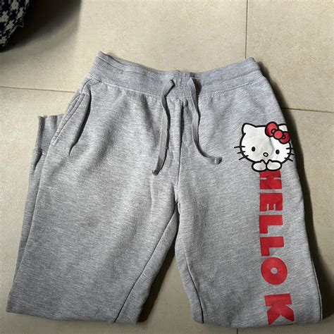 Grey Hello Kitty Sweats Never Worn Original Price Depop