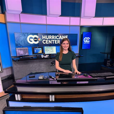Caroline Castora Im So Excited To Be The Newest Member Of The Weather Team Here At Gulf Coast