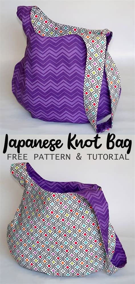 Reversible Japanese Knot Bag Pattern Artofit