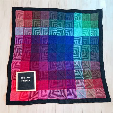 Knitting The Hue Shift Afghan Tips And Tricks