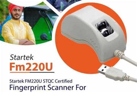 Biometric Startek Fm220 Fingerprint Scanner Usb Device At ₹ 2350piece