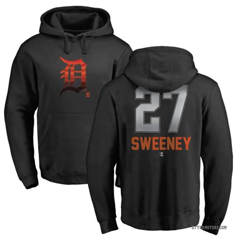 Trey Sweeney Hoodie Authentic Detroit Tigers Trey Sweeney Hoodies