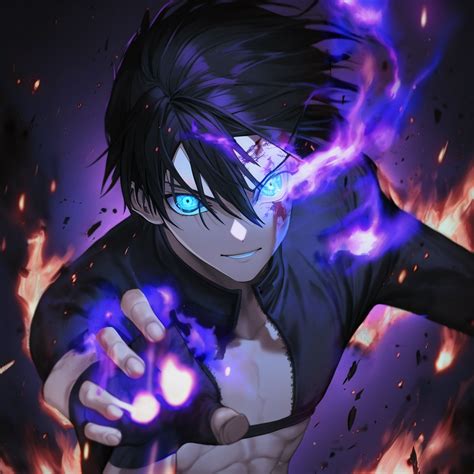 Insane Sano Purple Fire By Nwawalrus On Deviantart