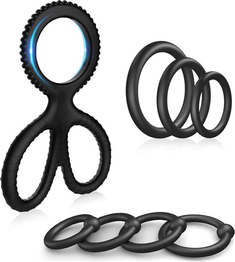 Penis Rings Set With 8 Different Sizes Cock Rings For