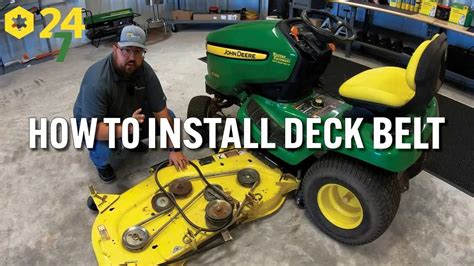 John Deere 48c Mower Deck Belt Diagram Guide
