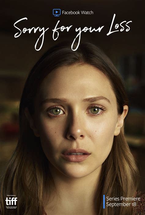 Elizabeth Olsen Sorry For Your Loss Poster And Trailer Hawtcelebs