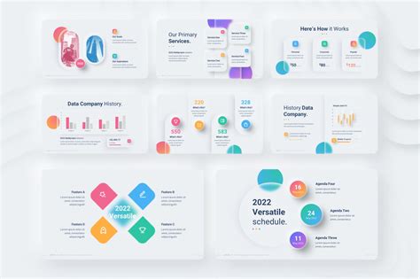 Versatile Glassmorphic Effect Presentation Design Behance