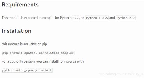 Spatial Correlation Sampler Csdn博客