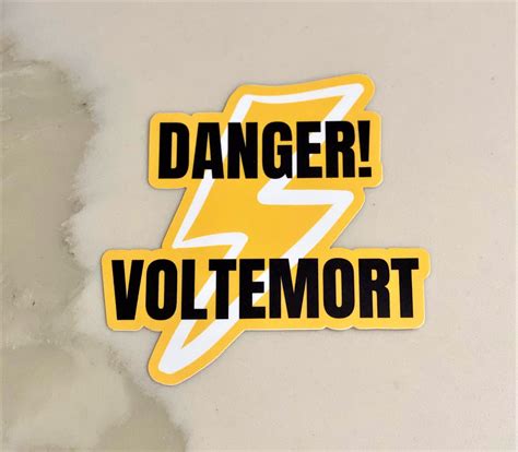 Volt Voltemort Electric Vehicle Car Bumper Sticker Decal Etsy