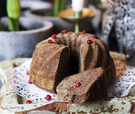 Glutenfri Mjukpepparkaka Med Lingon