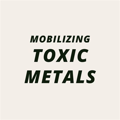 To Mobilize Toxic Metals You Need Adrenal Reserves You Have To Get