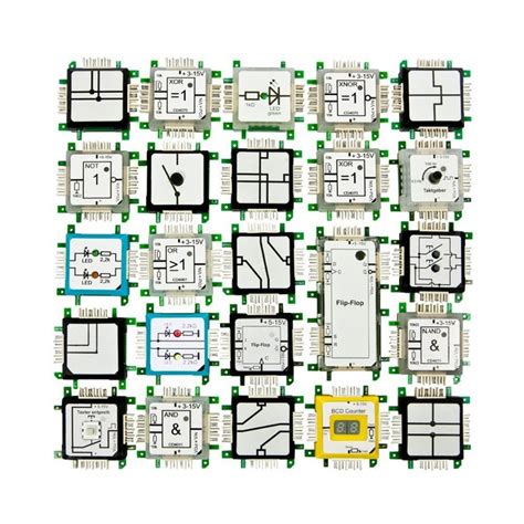 Μικροηλεκτρονικά Allnet Brickrknowledge Logic Set Deutsch German