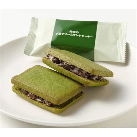 【現貨】 日本無印限定 抹茶紅豆奶油餡夾心餅乾 抹茶紅豆餅乾 蝦皮購物