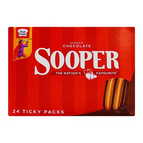 Peek Freans Sooper Classic Chocolate 24 Tikky Pack Hmh Mart