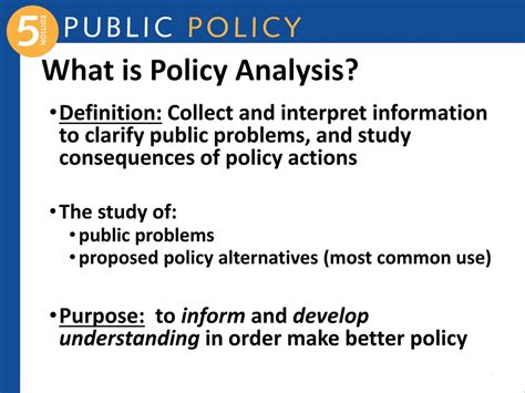Ppt Chapter Four Policy Analysis Powerpoint Presentation Free