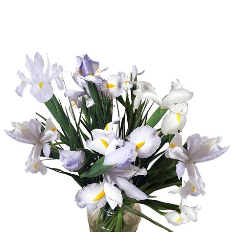 White Iris Flower Bouquet