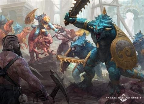 Pin By Alan Zamarron On Age Of Sigmar Warhammer Fantasy Lizardmen Warhammer Warhammer Art