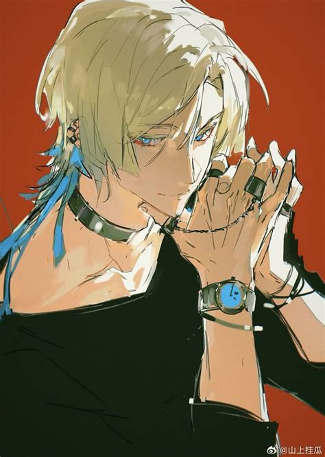 Kaiser Michael Fanart Kaiser Hair Up Blue Lock Art Kaiser Blue Lock