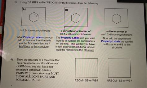 Solved 1 A Define Superimposable Ci Br B What Is One