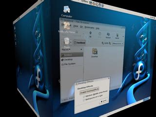 Extensions Desktop Cube Cinnamon Spices