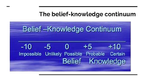 Unit 1 Epistemology Knowledge Belief And Truth The