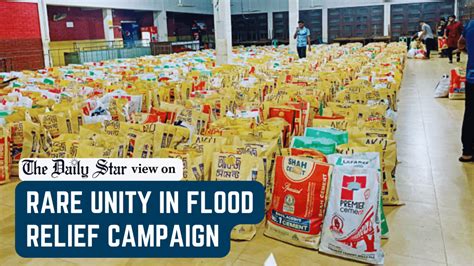 An Extraordinary Flood Relief Campaign The Daily Star