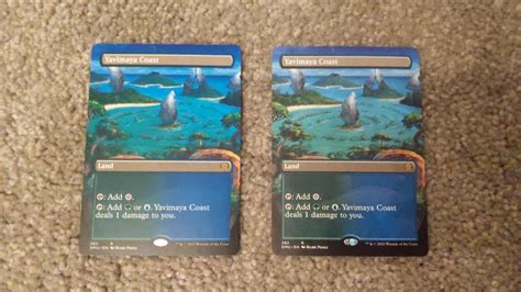 Same Version Of Card With Drastically Different Saturation Is This Most Likely Due To Different