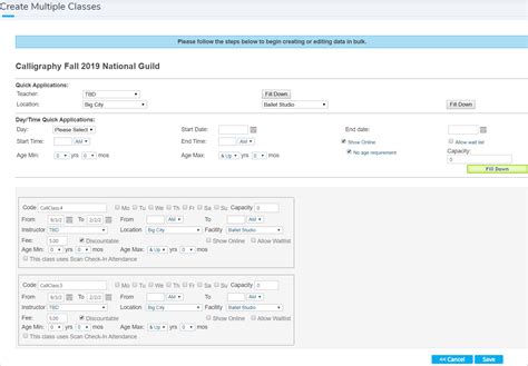 Create Multiple Classes Under A Course Asap Vanco Create Multiple Classes Under A Course Asap Vanco