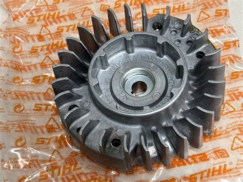 Stihl Oem 1122 400 1203 Flywheel For 064 064r Dual Keyway Ebay