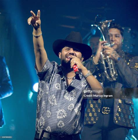 Luis R Conriquez Performs On Stage In Concert At Smart Financial
