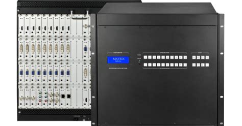 Advanced 36 Input And 36 Output Port Hybrid Modular Matrix Switcher Hs Mx3636