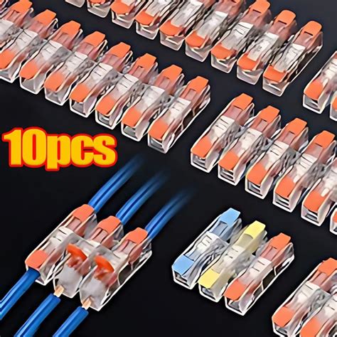 Universal Wiring Terminal Quick Press Type Electrical Docking Screw Fixing Compact Wire