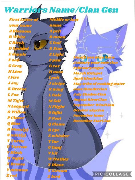 Warrior Cat Names 13 Ideas To Save Today From Warrior Cat Names