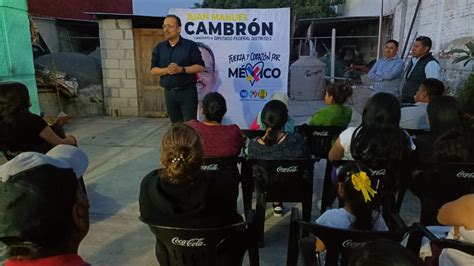 Cambrón Soria Pide A Electores No Dejarse Intimidar Por Morena