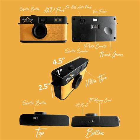 Specification Camp Snap Screen Free Digital Camera