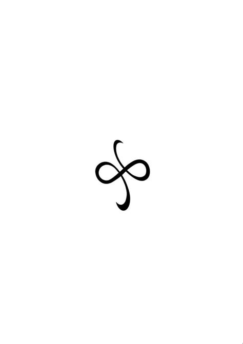 Friendship Symbol Tattoos Small And Meaningful Black Ink Infinity