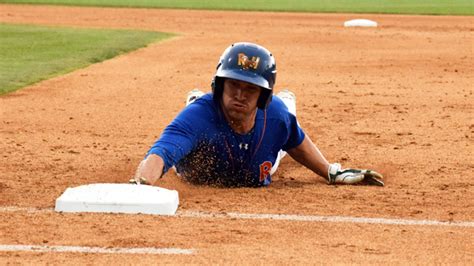 Midland Rockhounds Right Fielder Chad Oberacker April 12 2015 Photo