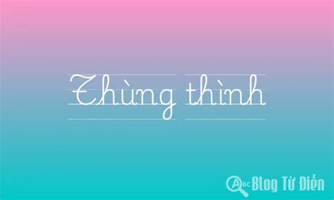 Tính Từ Thùng Thình Là Gì Từ đồng Nghĩa Trái Nghĩa Từ Điển Tiếng