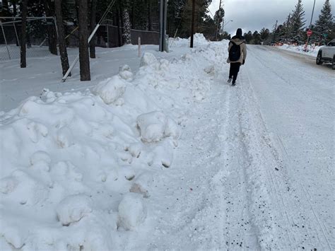 Flagstaff Northern Arizona Hit With Extreme Winter Weather