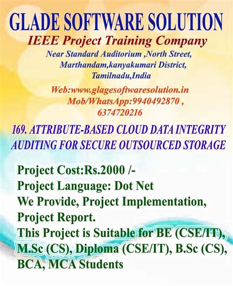 Attribute Based Cloud Data Integrity Auditing For Secure Outsourced