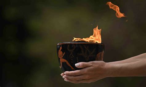 Paris 2024 Torch Lit In Olympics Birthplace Relay Under Way Sport