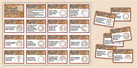 Back To School Classroom Expectations Debate Cards Ks2