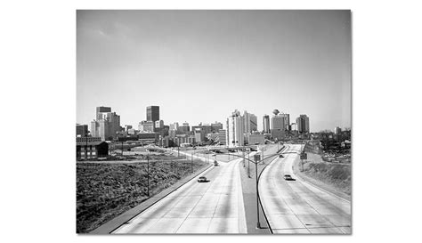 Atlanta Skyline From Jackson Street Bridge 1970 And 2015 Atlantahh