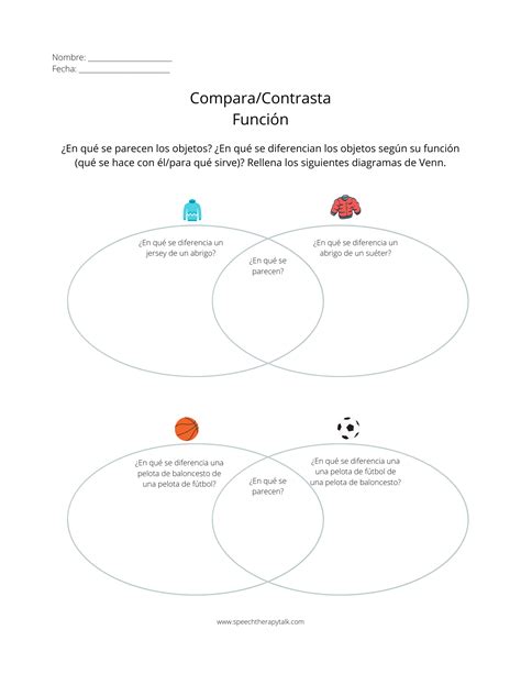 Function Compare And Contrast Print Speech Therapy Talk Membership